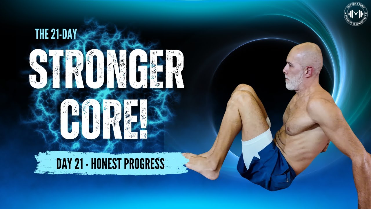 21 Days to a Stronger Core: My Unfiltered Ab Challenge Results - YouTube