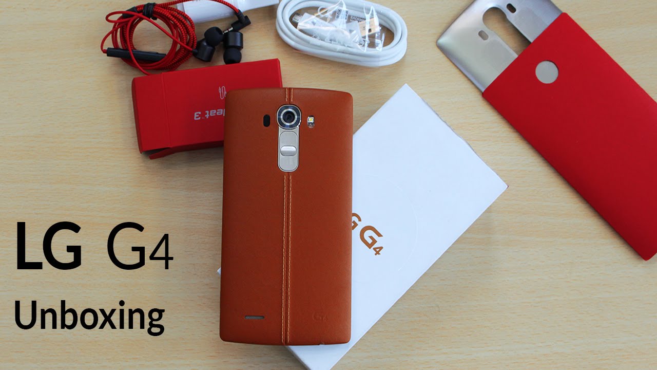 LG G4 Unboxing & Quick Review 4K - YouTube
