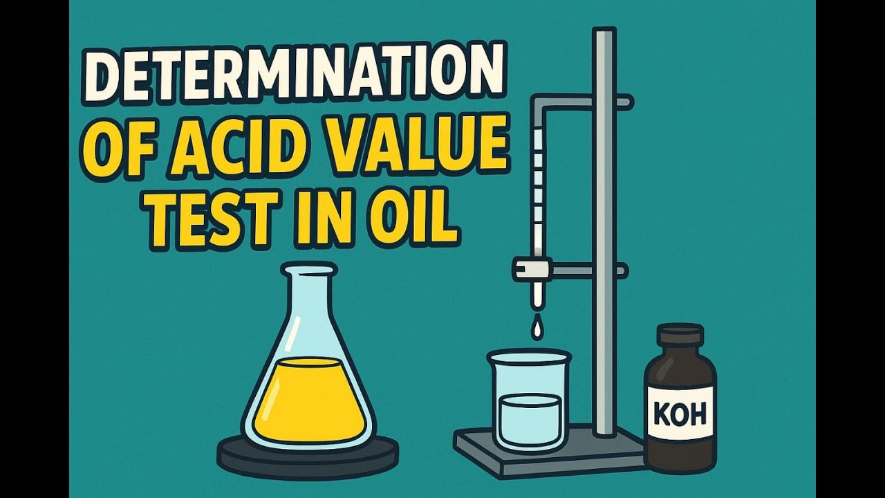 Determination of acid value test in oil - YouTube