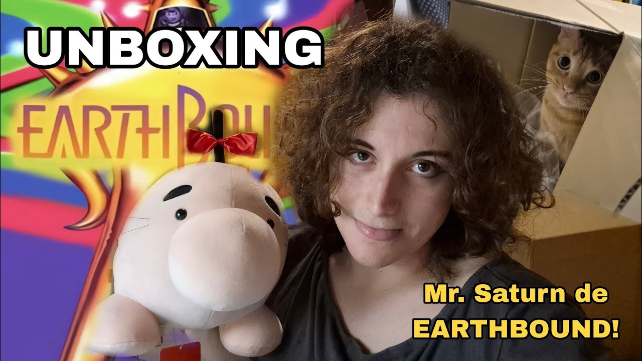 UNBOXING MR. SATURN PLUSH (EarthBound) ¡Oficial de Nintendo! by Sarge ...