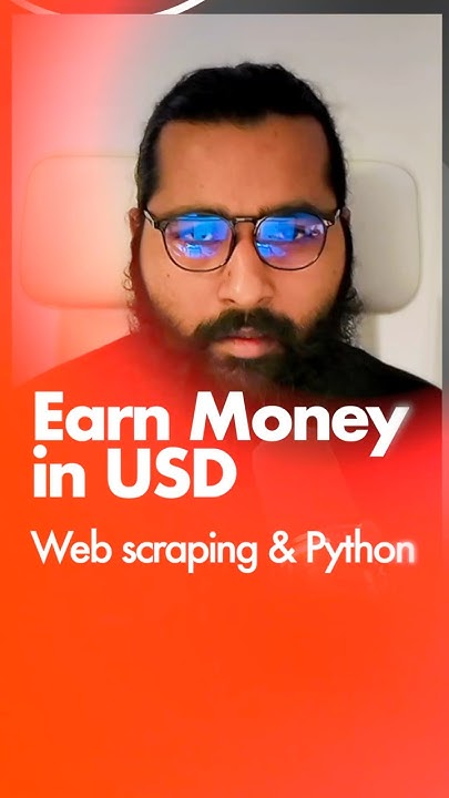 Web scraping in python seek and earn lakhs of rupees #webscraping - YouTube
