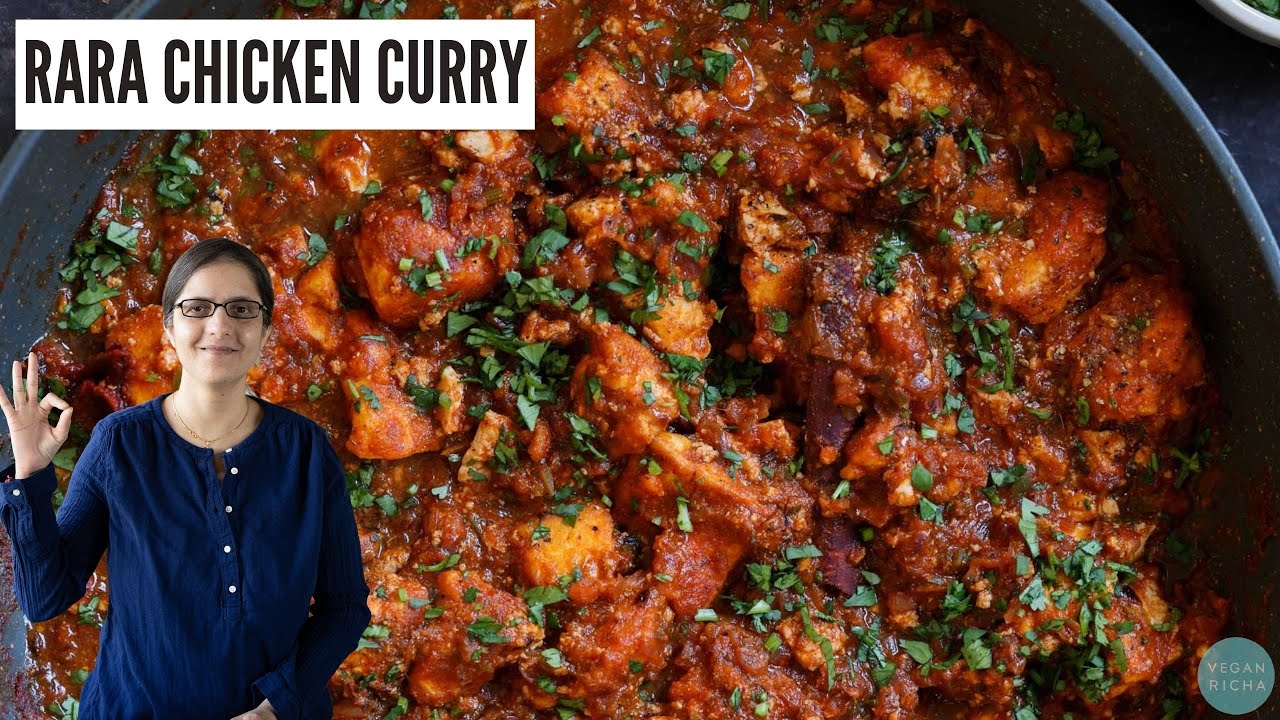 Level up vegan curry with my North Indian RARA CHICKEN CURRY! So ...