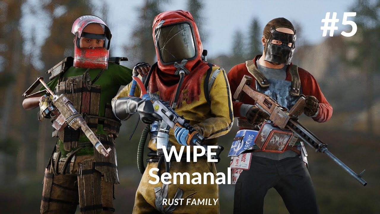 Novo Wipe Rust Day 1 (RUSTFAMILY) - YouTube