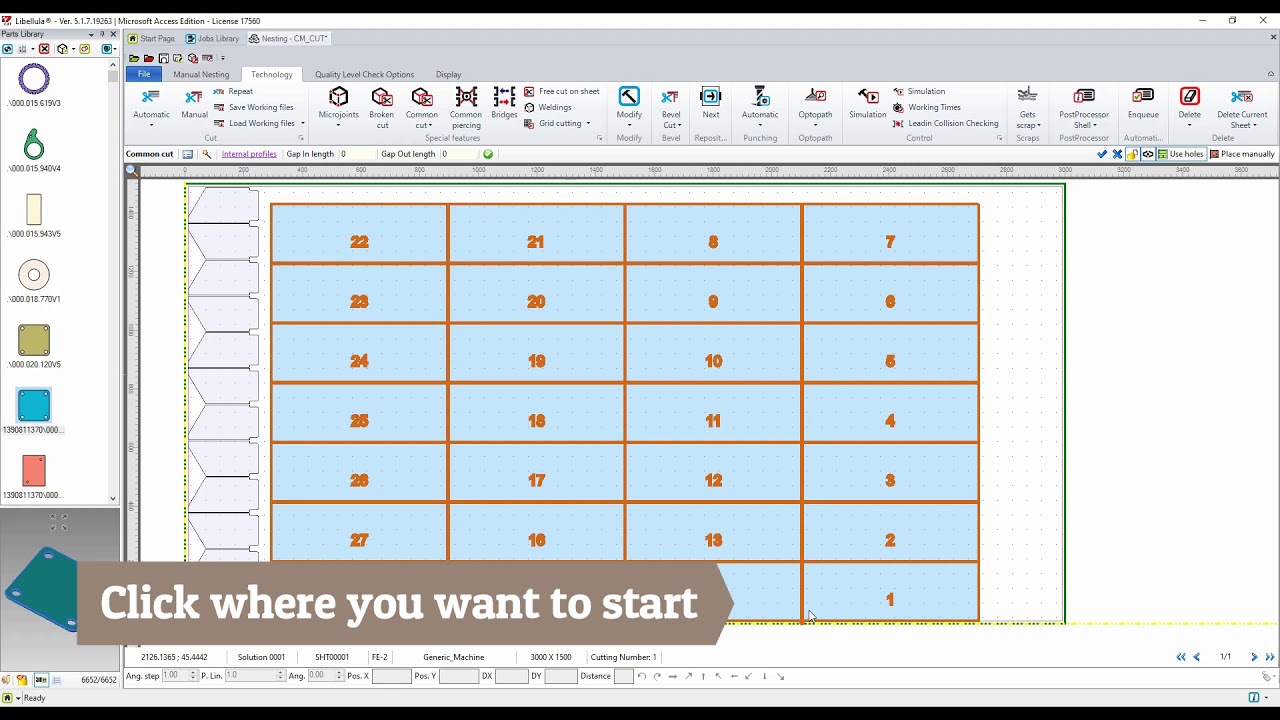 Libellula Common Cut - YouTube