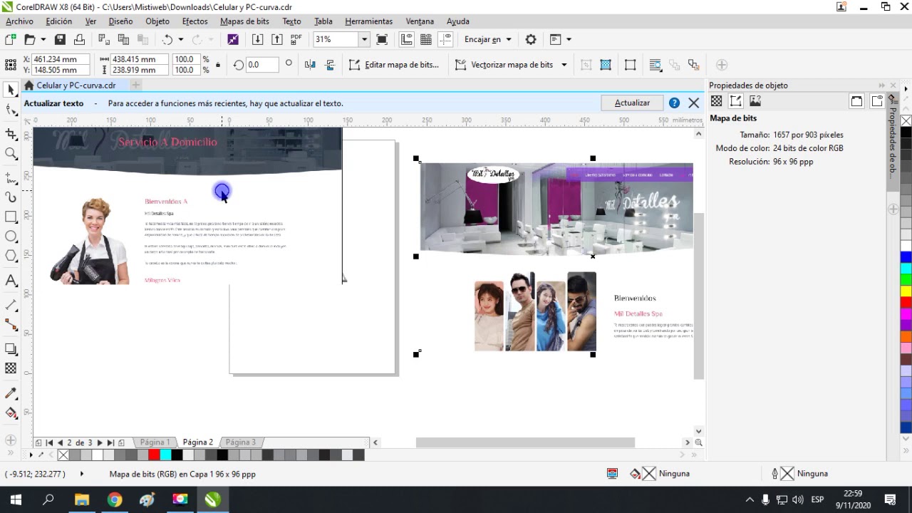 Como hacer ANIMACIONES GIF en corel y en linea gratis tutorial completo ...
