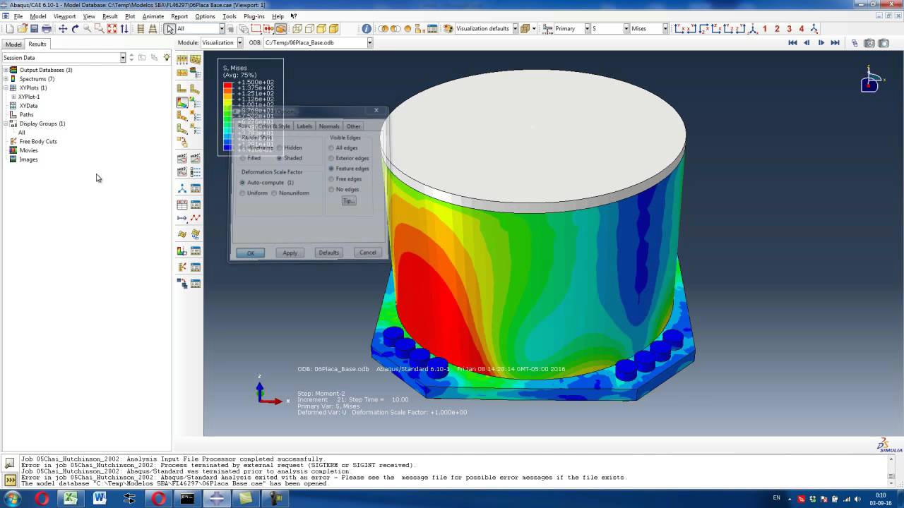Abaqus software para la solución de problemas geotécnicos y ...