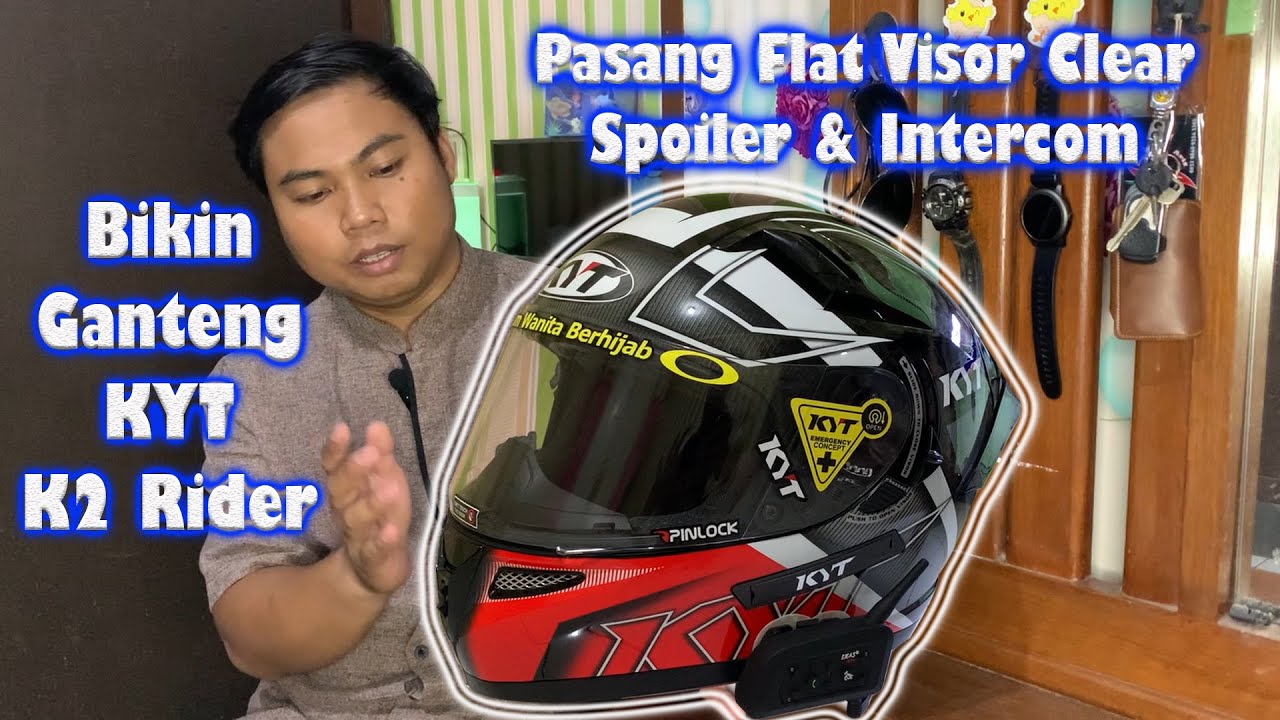 Upgrade KYT K2 Rider - YouTube