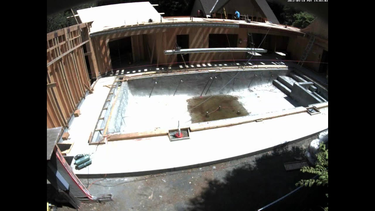 21 - apr 16 parapet framing and plumbing (1 sec video = 1 hour work ...
