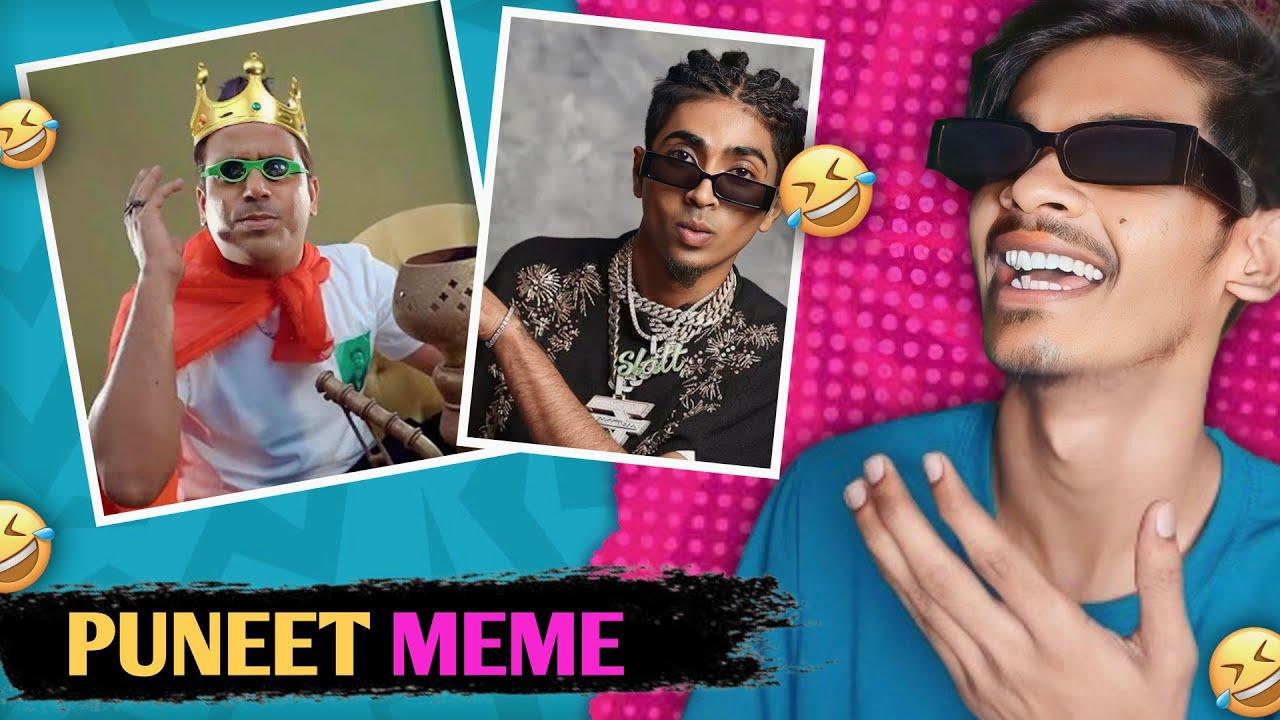 Puneet Superstar & Funny Instagram Memes 😂 (MEME REVIEW) - YouTube
