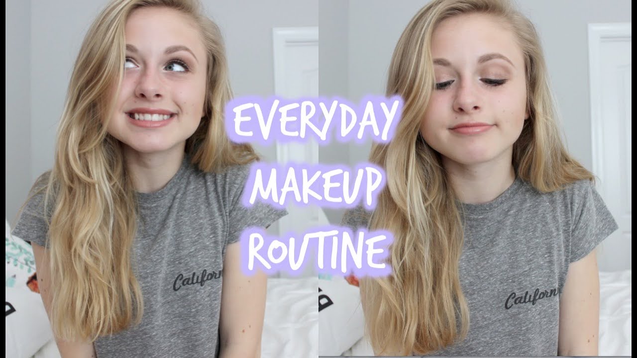 Everyday Makeup Routine! 2016 - YouTube
