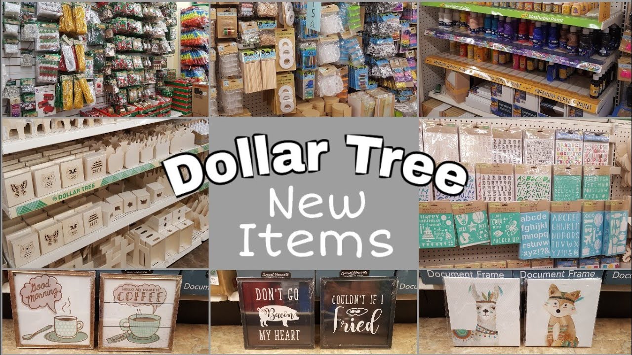 Dollar Tree New Crafting Section, Christmas and More! - YouTube