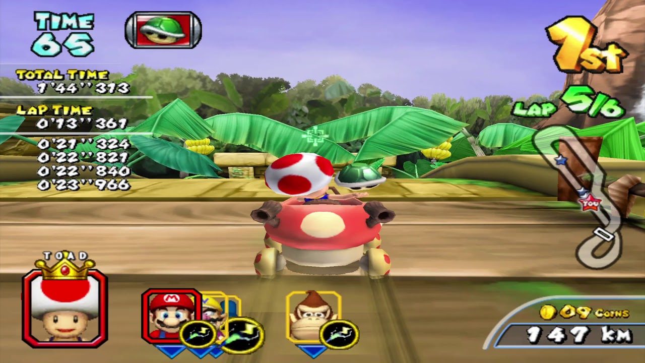 Mario Kart Arcade GP 2 DK Cup 150cc - YouTube