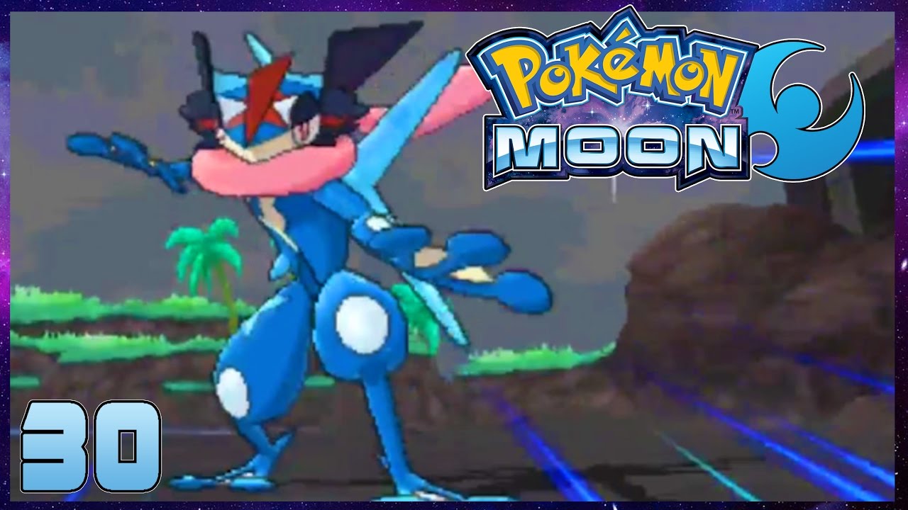 Pokemon Moon Part 30 ASH GRENINJA TRANSFERRED! Gameplay Walkthrough ...