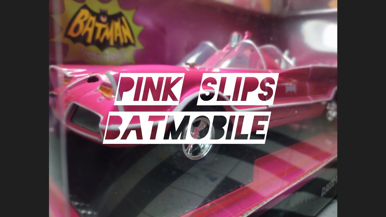 unboxing: Jada 1/24 batmobile pink slips - YouTube