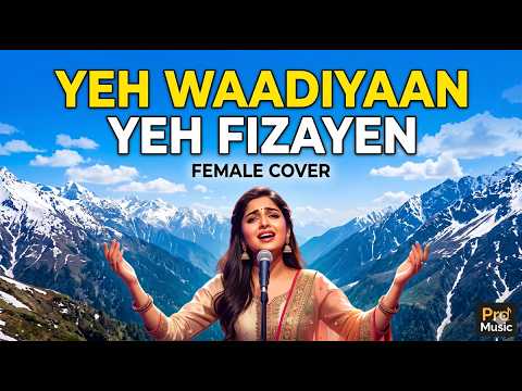 Yeh Waadiyaan Yeh Fizayen Female | Pro Music