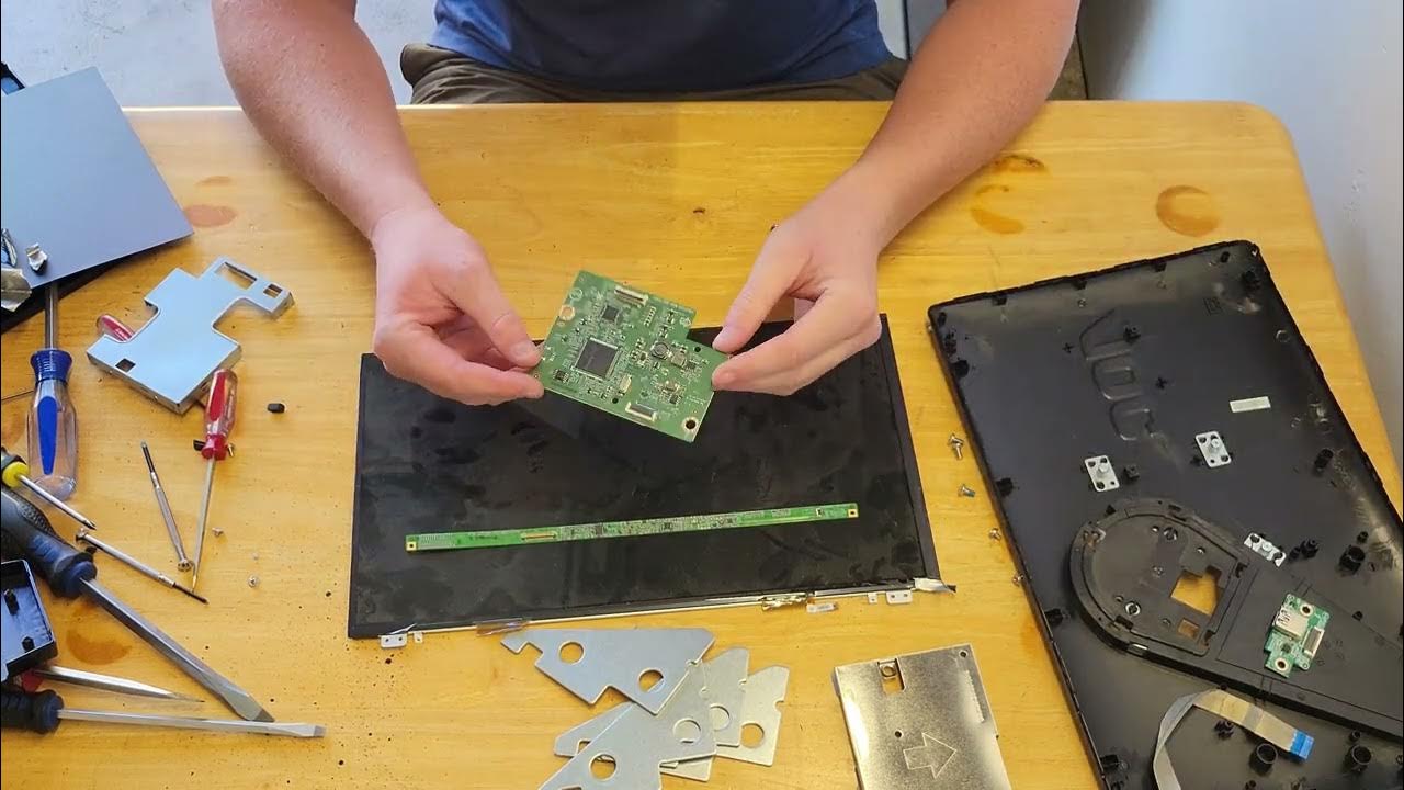 Portable Monitor Disassembly - YouTube