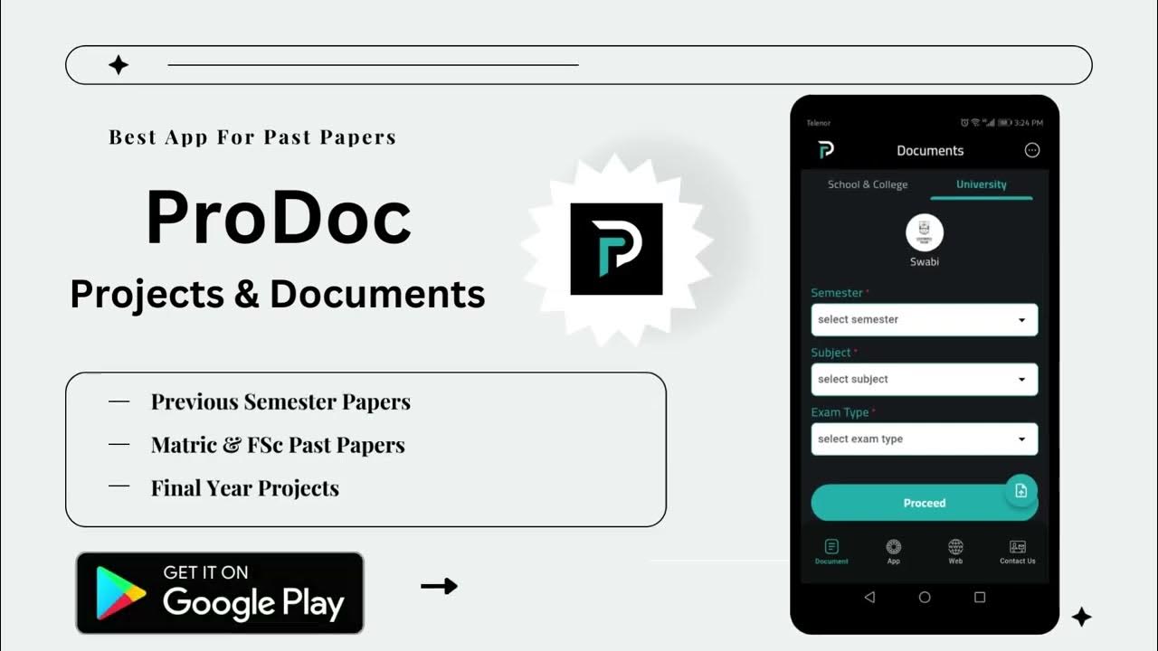 First Video Of ProDoc Promotion - YouTube