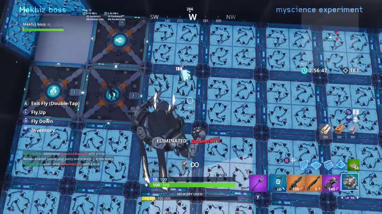 Fortnite science experiments - YouTube