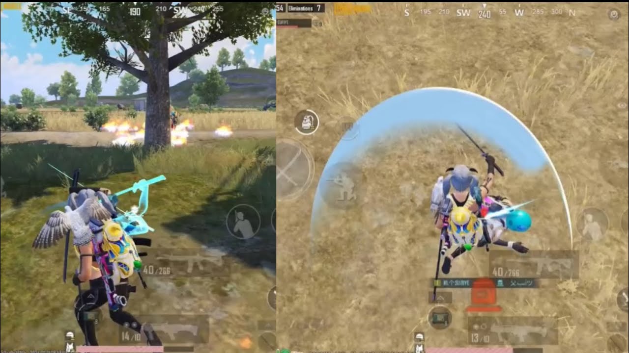 PUBG gameplay with trying shadow blade - YouTube