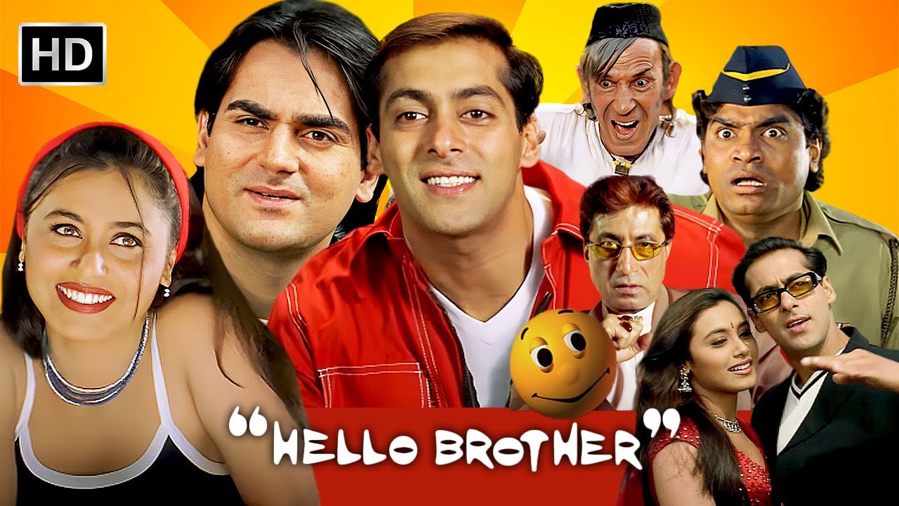 Hello Brother Comedy Movie - हवालदार हटेला और निंजा चाचा | Salman Khan ...