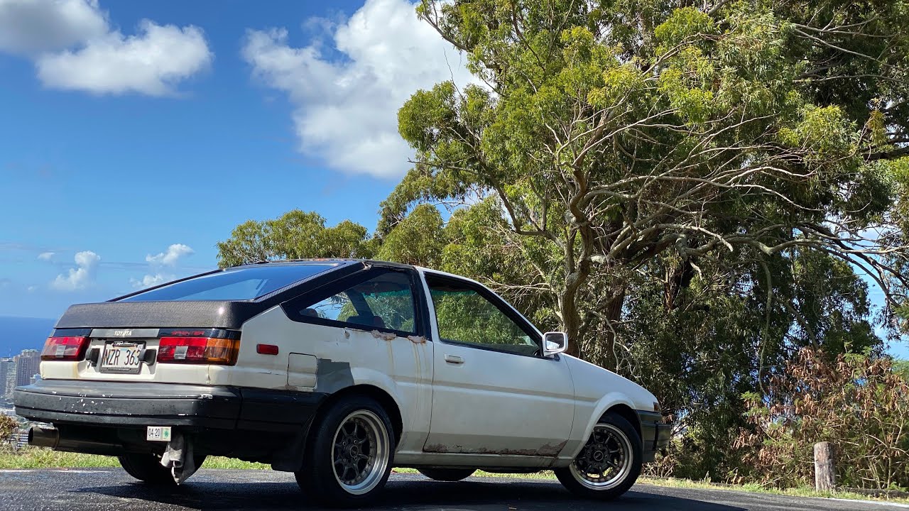 Ae86 Panda Trueno! - YouTube