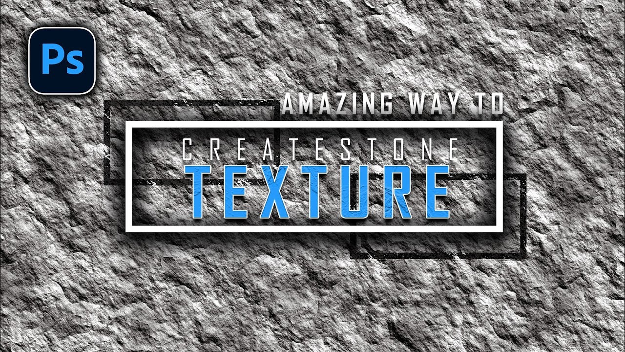 How to Make Stone Texture in Photoshop | Rock Texture | Stone Texture ...