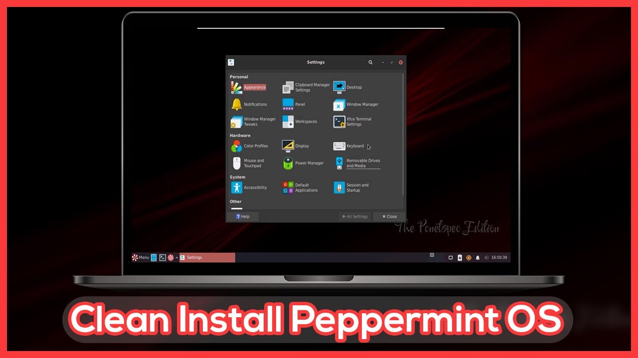 Clean Install Peppermint OS Linux Distribution Step by Step - YouTube