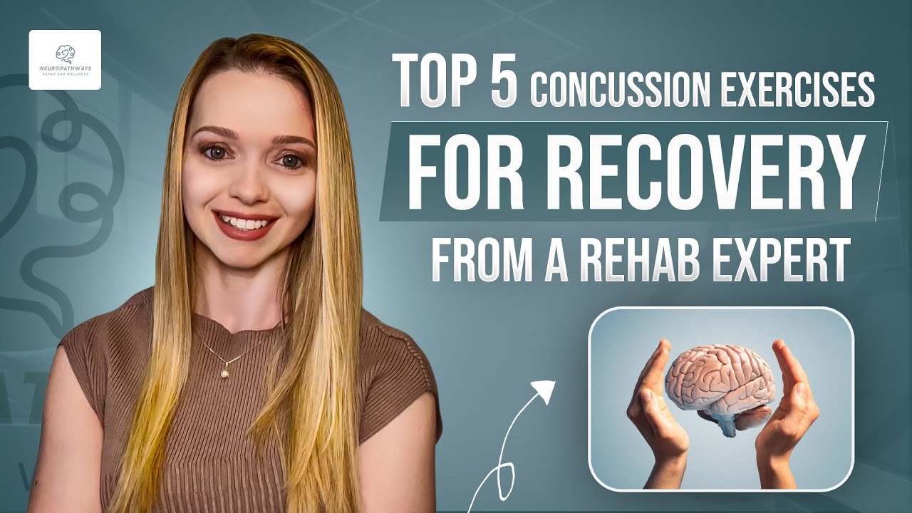 Top 5 Concussion Exercises for Recovery, from a Rehab Expert - YouTube