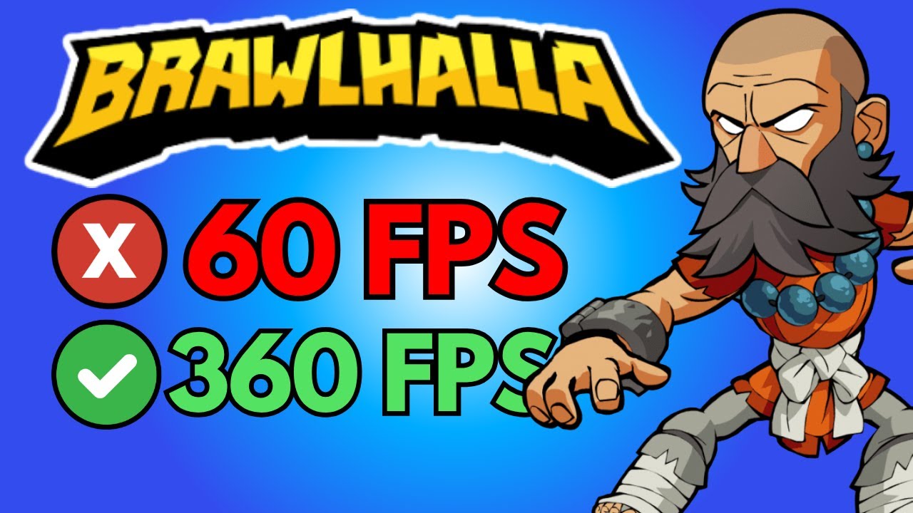 How To Uncap FPS in Brawlhalla (Full Guide) - YouTube