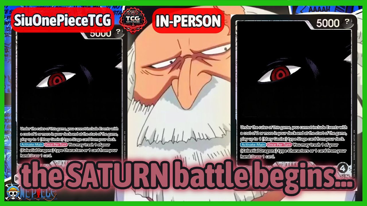 the SATURN battle begins!! - OP13 ⚫ Imu VS. ⚫ Imu 🎮 GAMEPLAY - YouTube