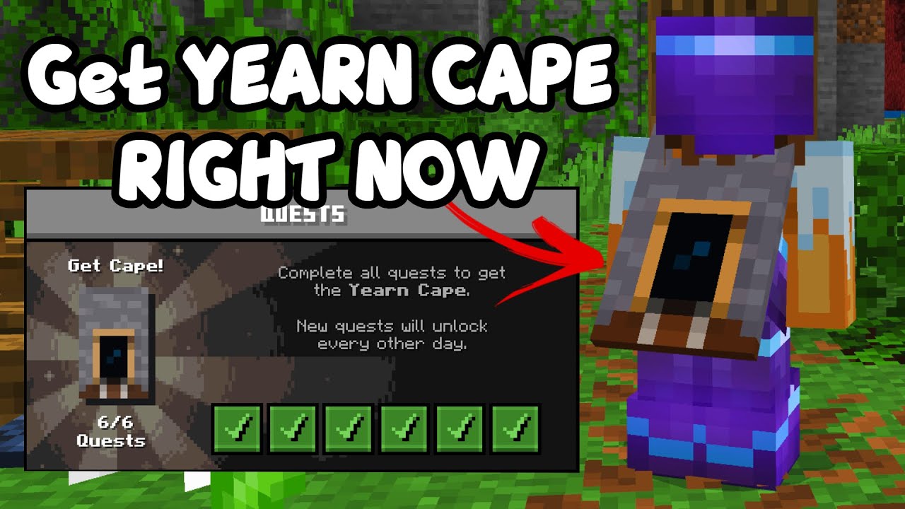 YOU CAN GET THE YEARN CAPE RIGHT NOW! (HUGE SERVER BUG) - YouTube