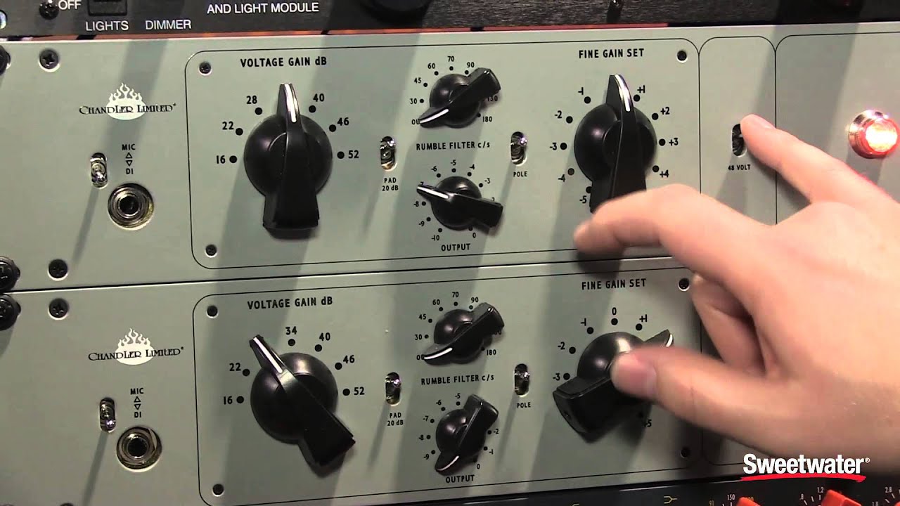 Chandler Limited REDD.47 Mic Preamp - Sweetwater at Winter NAMM 2015 ...
