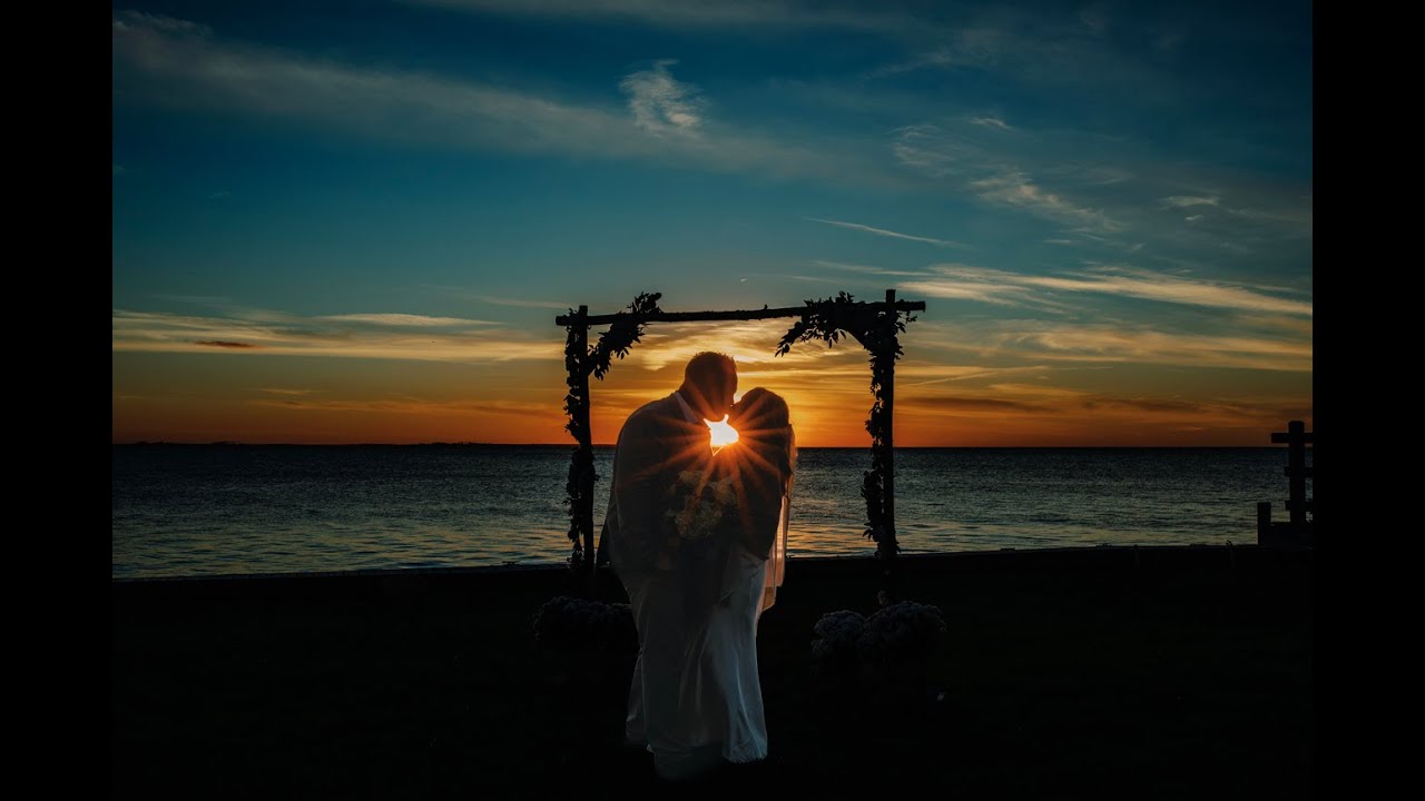 A Beautiful Sunset Wedding | Kill Devil Hills, Outer Banks | Lori Douglas Photography - YouTube