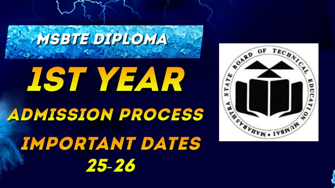 MSBTE Diploma Cap Round Timetable Announced 2025 | Diploma First Year ...