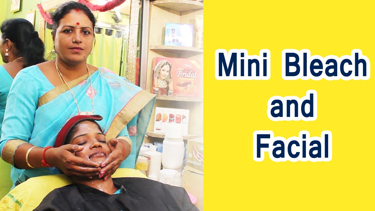 Mini Bleach and Facial - Natural Beauty Tips - YouTube