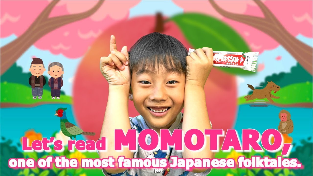 Let's read MOMOTARO, one of the most famous Japanese folktales!! - YouTube