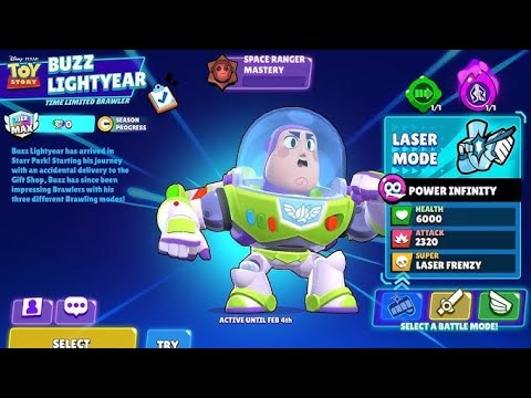 Buzz Lightyear in brawl stars!? - YouTube