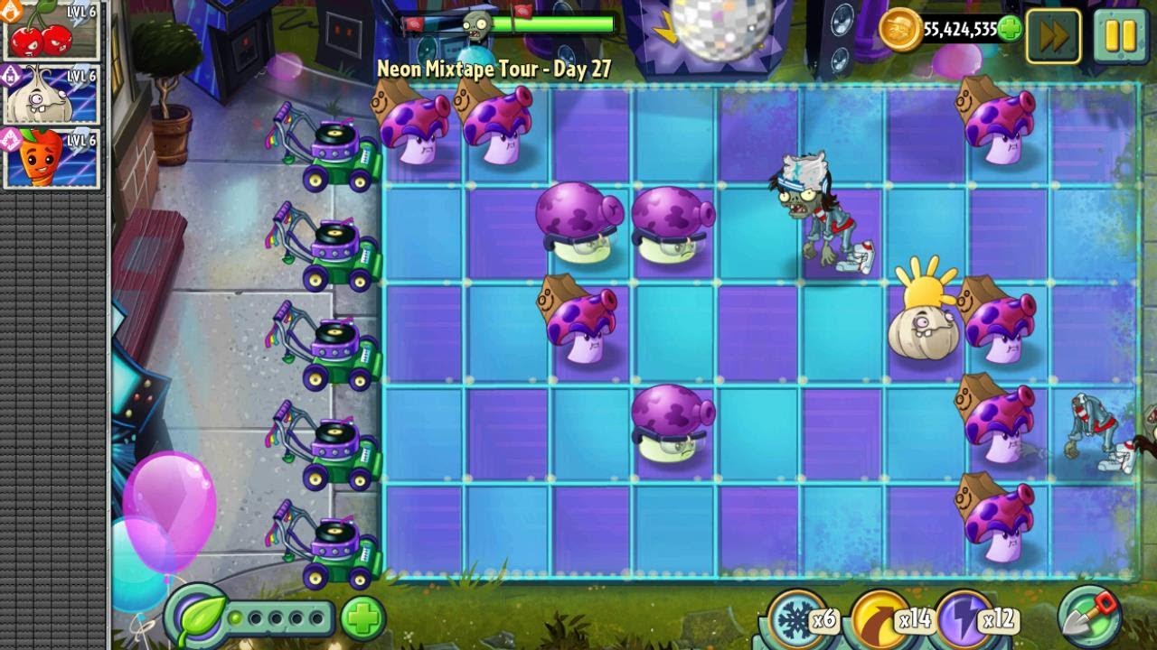 PLANTS VS ZOMBIES 2 #81 INTENSIVE CARROT - YouTube