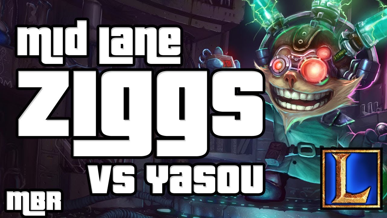 Mad Scientist Ziggs Vs Yasou Mid Lane - Season 4 League of Legends ...
