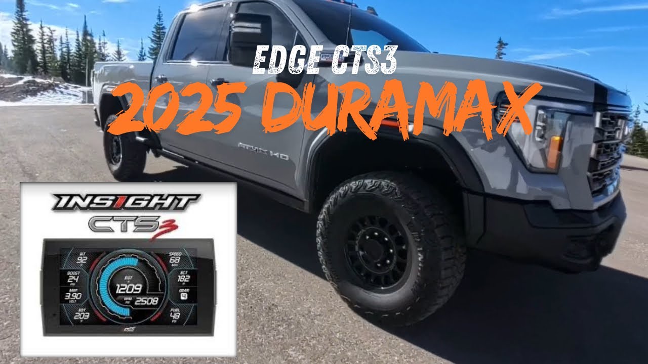 Edge CTS3 Insight review on a 2025 GMC 2500 AT4X AEV - YouTube