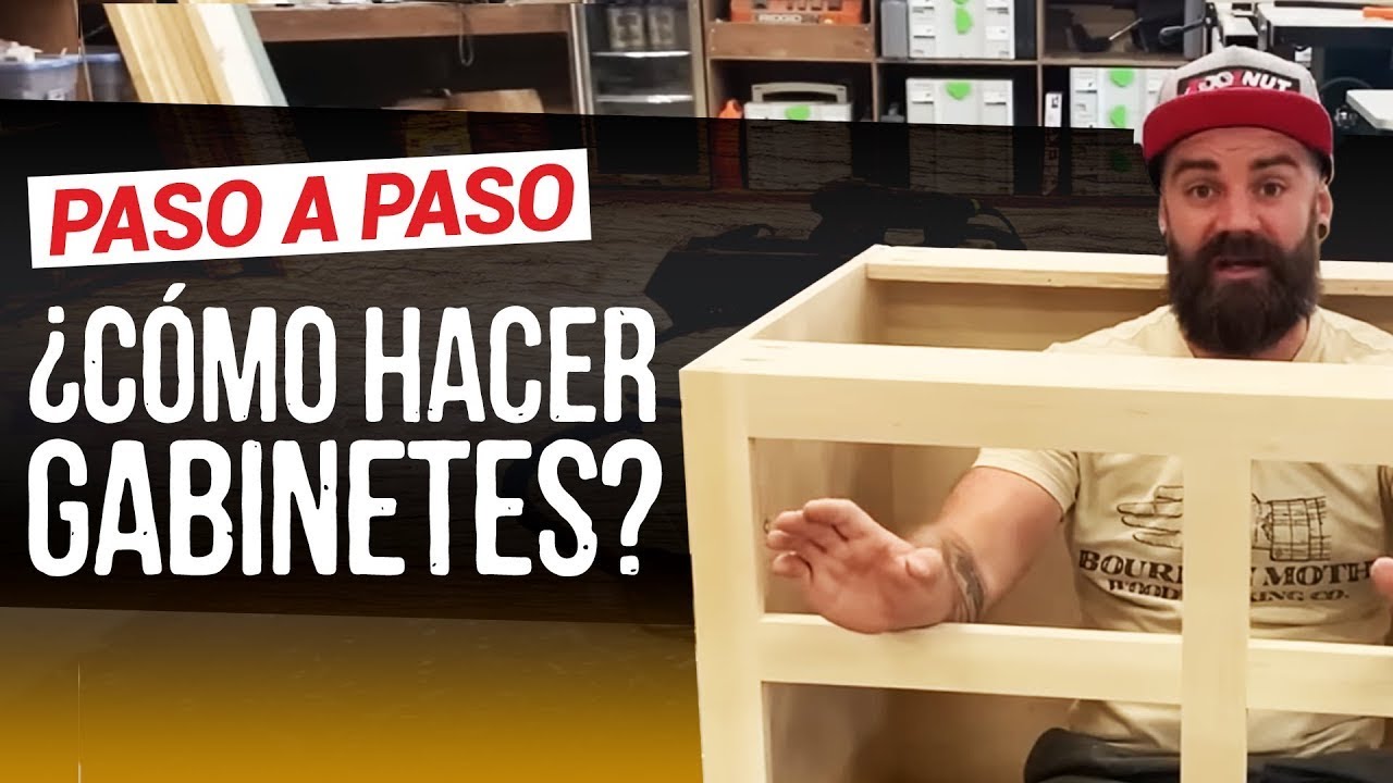 Construye gabinetes de manera fácil | Cómo construir gabinetes - YouTube