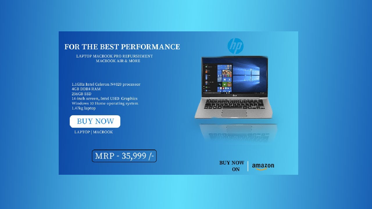 Laptop Sales Poster Design in Photoshop || Sales Design - YouTube