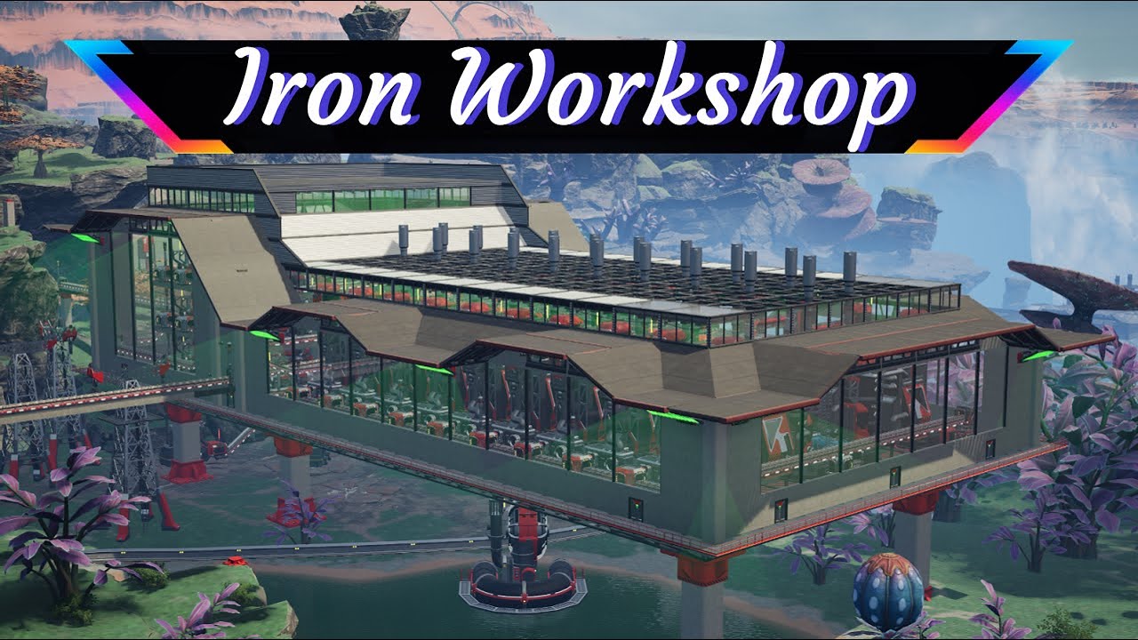 Computer Factory (1/3) - Iron Workshop, Timelapse (1st person) - YouTube