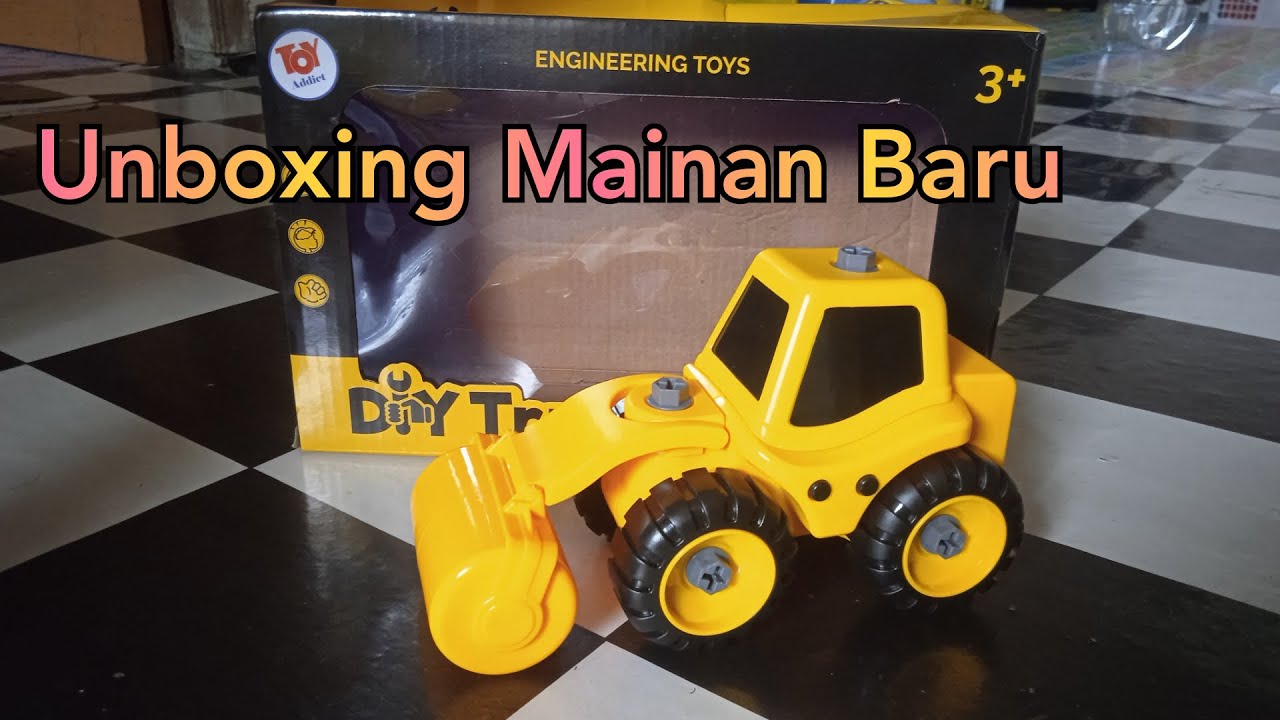 Unboxing mainan MR.DIY - DIY Truck - YouTube