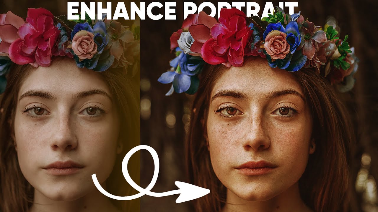 Photoshop Tutorial : Make Portraits POP in Photoshop - YouTube