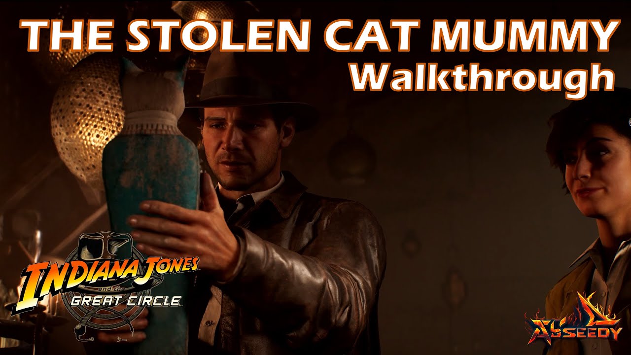 The Stolen Cat Mummy Walkthrough - Indiana Jones and the Great Circle ...