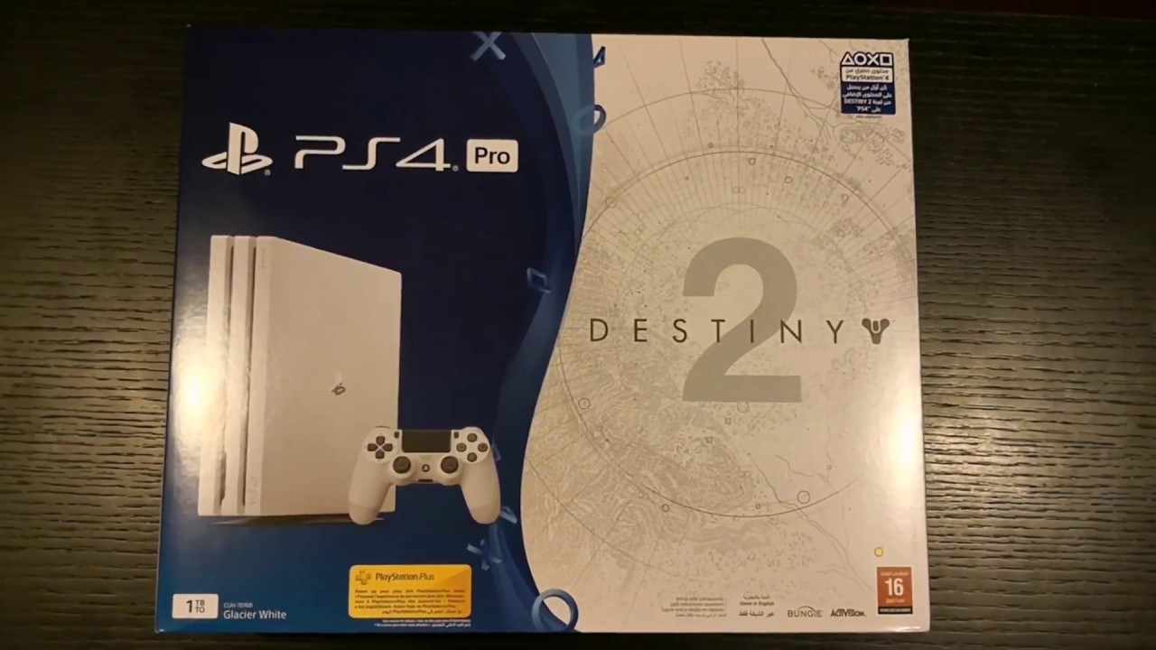 Unboxing : PS4 Pro Destiny edition - YouTube