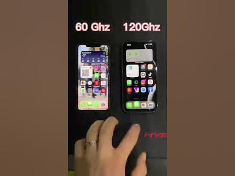 В чем разница 60 герц и 120 герц - YouTube