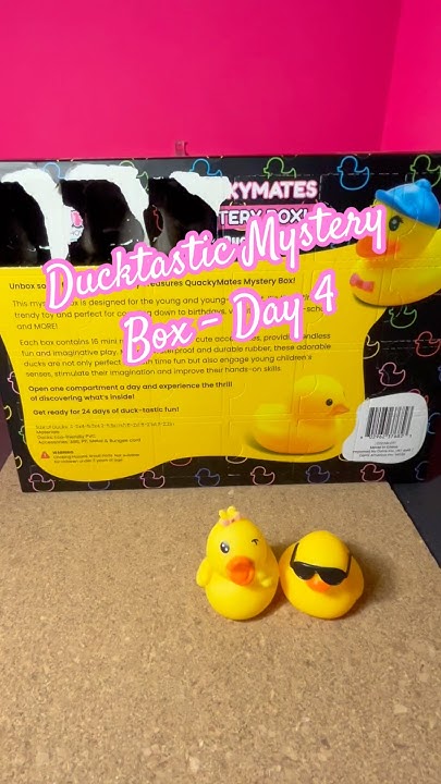Ducktastic! Day 4 #asmrtoys #unboxing #asmrvideo #rubberducks #mysterybox - YouTube