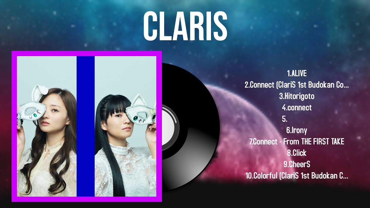 ClariS 2024 MIX ～トップ10ベストソング・グレイテストヒッツ ～ フルアルバム - YouTube